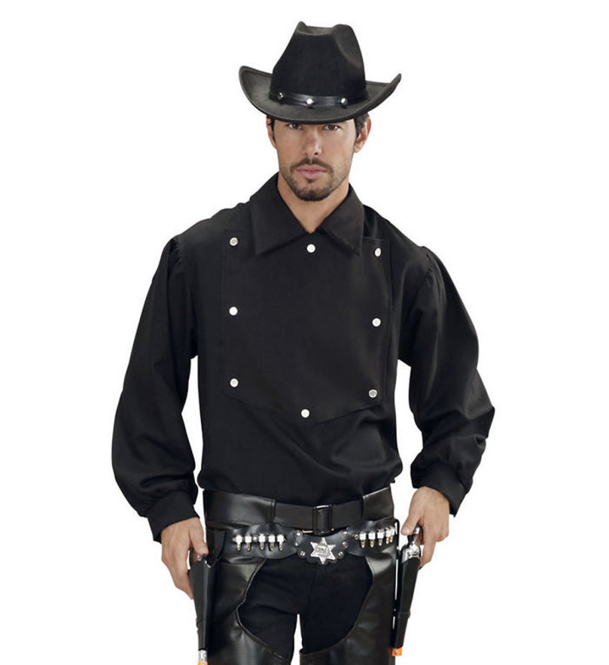 Osta Musta cowboy-paita Netistä - Nopea Toimitus: 2-3 Päivää | Temashop.fi