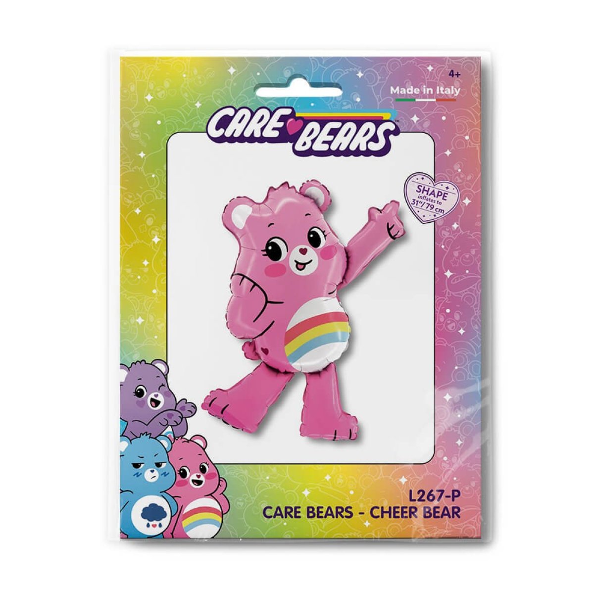 Osta Care Bears® Iloinen Nalle Folioilmapallo Netistä - Nopea Toimitus ...