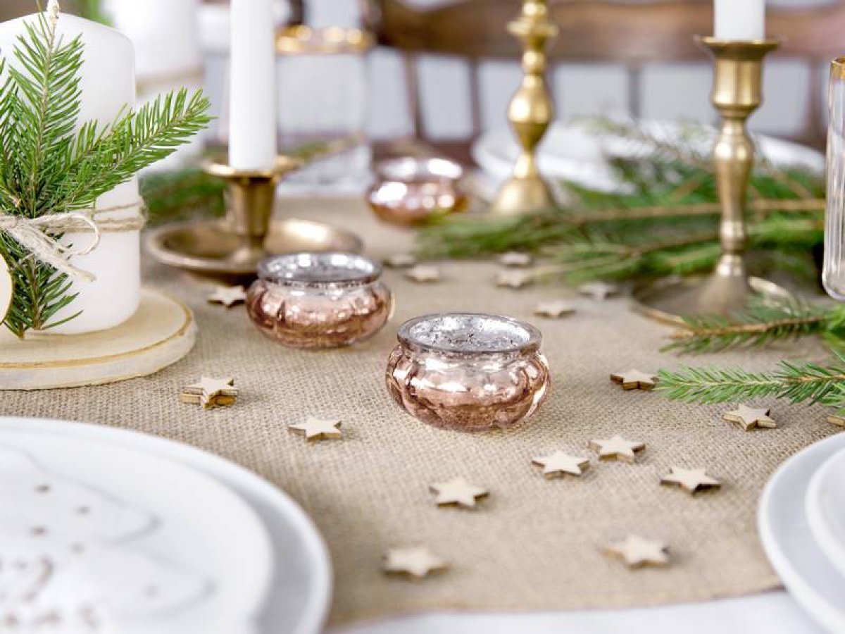 Osta Pyöreä Lasinen Tuikkukuppi Ruusukulta Netistä - Nopea Toimitus: 2-3 Päivää | Temashop.fi