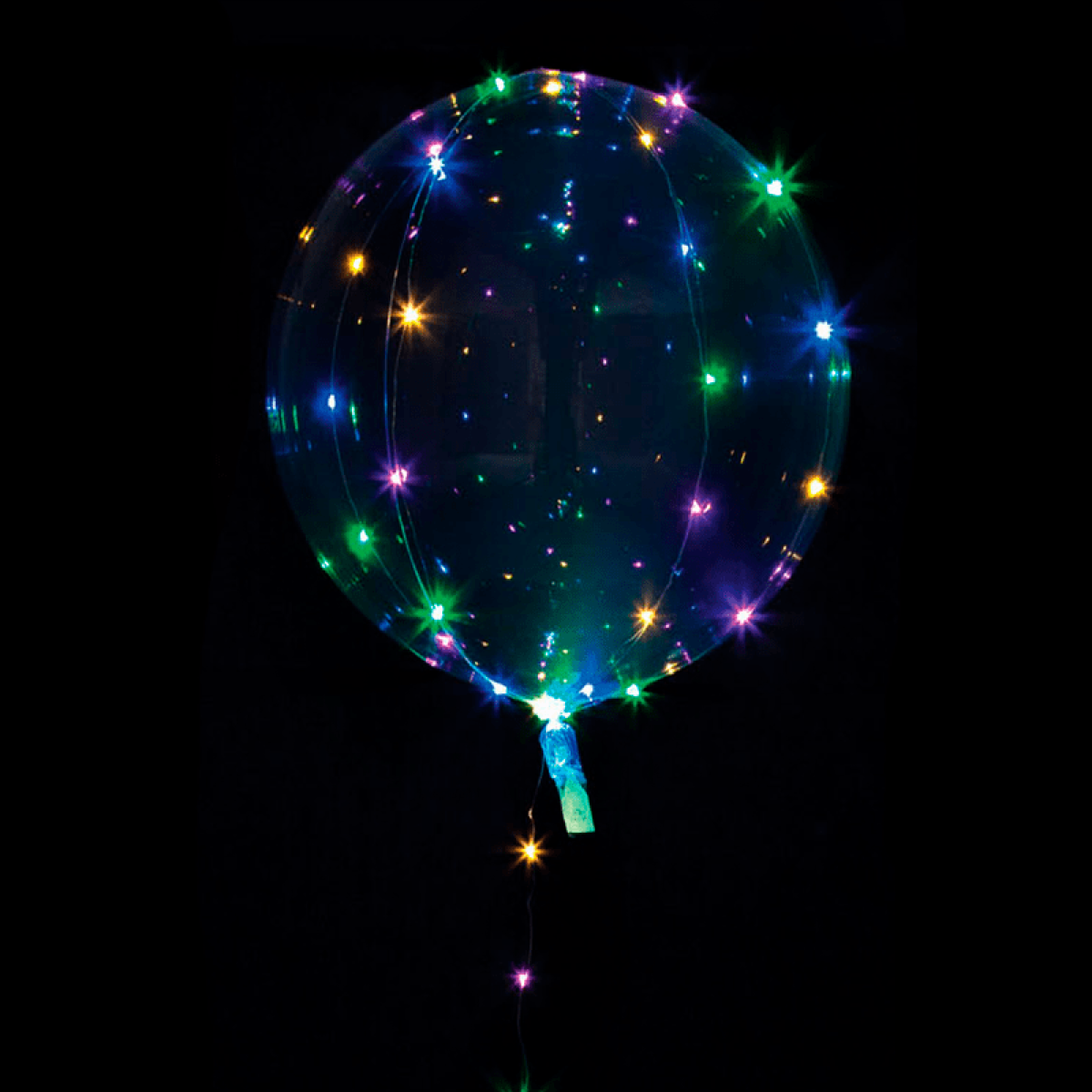 Osta Pyöreä Läpinäkyvä Värikäs LED-ilmapallo Netistä - Nopea Toimitus ...