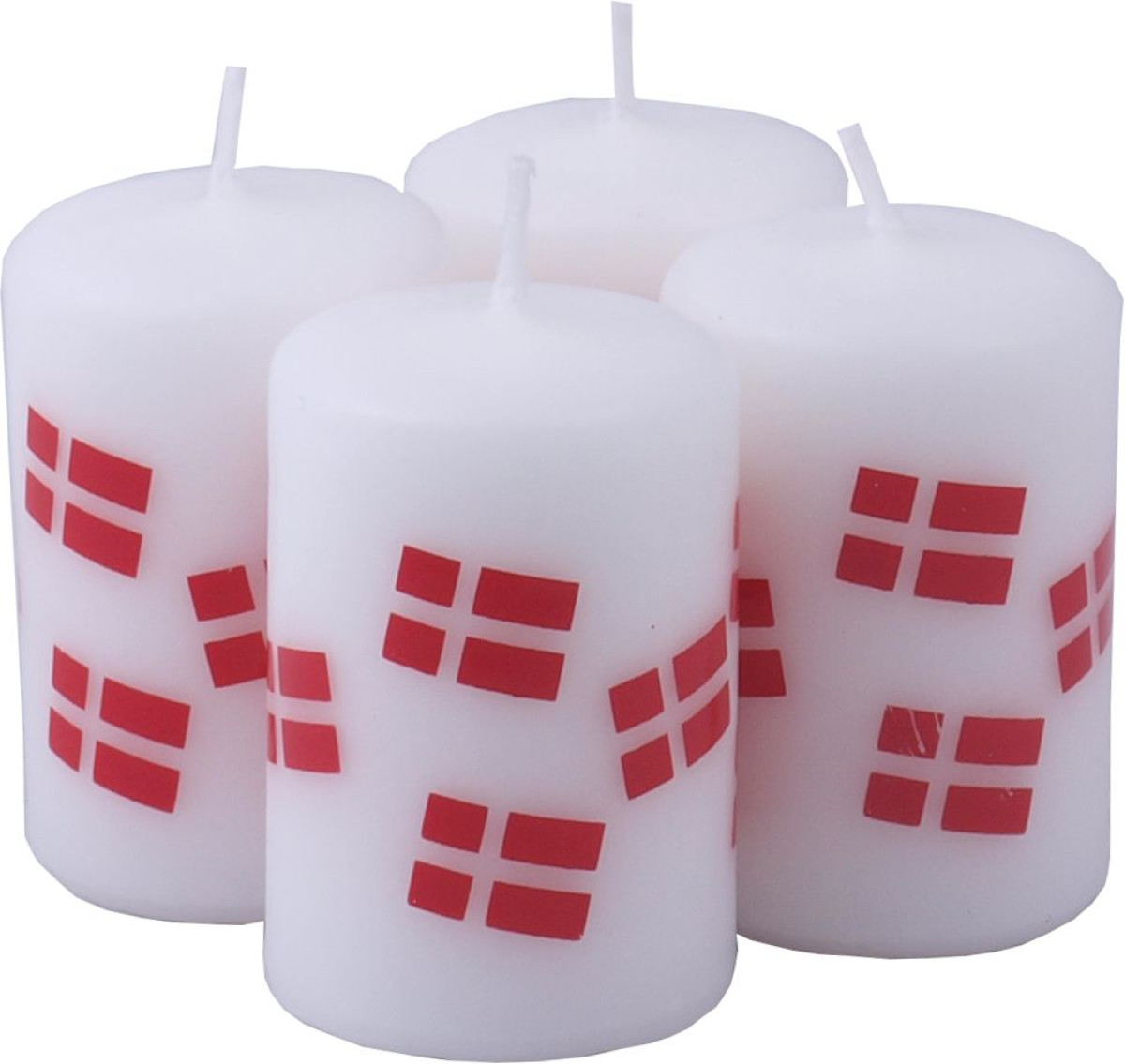 Osta Tanskan lippu pöytäkynttilä paketti Netistä - Nopea Toimitus: 2-3 ...